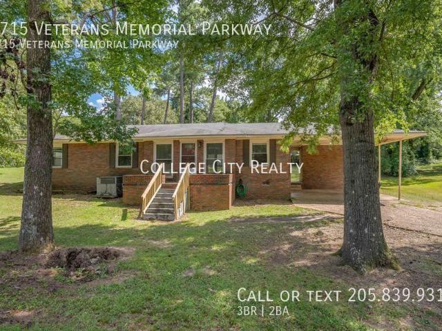 3 BR, 2 BA Apartment 2715 Veterans Memorial Parkway, Tuscaloosa, AL 35404