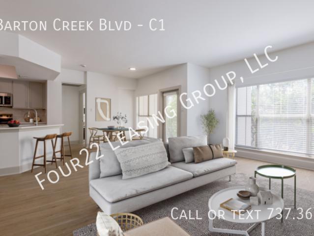 3 BR, 2 BA Apartment 2716 Barton Creek Blvd, Austin, TX 78735