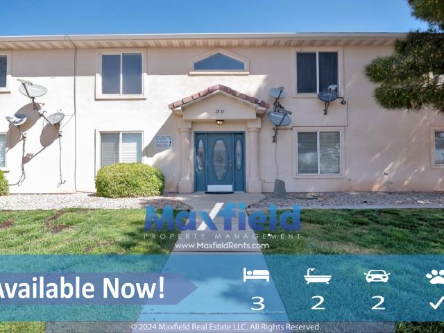 3 BR, 2 BA Apartment 2737 East 750 N, St. George, UT 84790