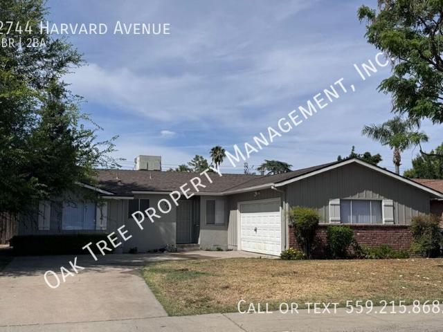 3 BR, 2 BA Apartment 2744 Harvard Avenue, Clovis, CA 93612