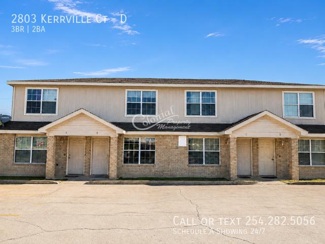 3 BR, 2 BA Apartment 2803 Kerrville Ct, Killeen, TX 76549