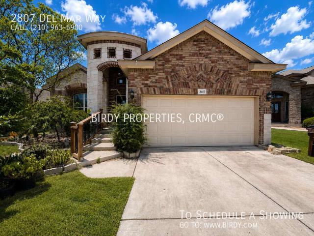 3 BR, 2 BA Apartment 2807 Del Mar Way, Converse, TX 78109