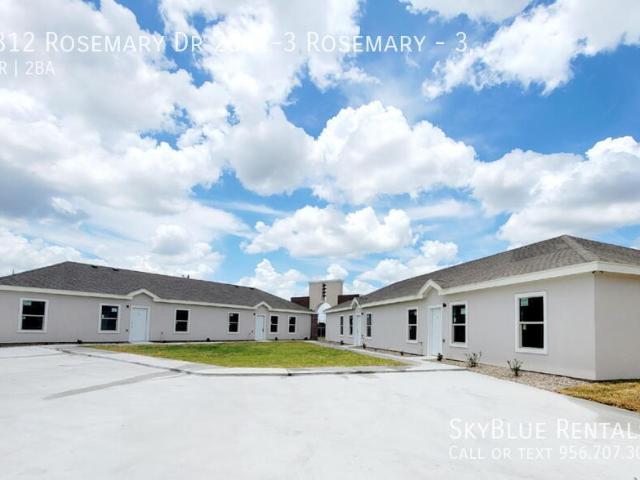 3 BR, 2 BA Apartment 2812 Rosemary Dr 2812 3 Rosemary, Weslaco, TX 78596