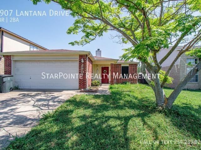 3 BR, 2 BA Apartment 2907 Lantana Drive, Killeen, TX 76542