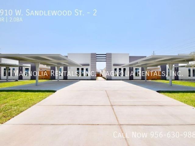 3 BR, 2 BA Apartment 2910 W. Sandlewood St Edinburg, TX 78541