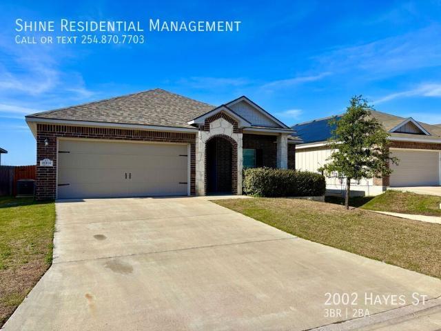 3 BR, 2 BA Apartment 2002 Hayes St, Temple, TX 76502
