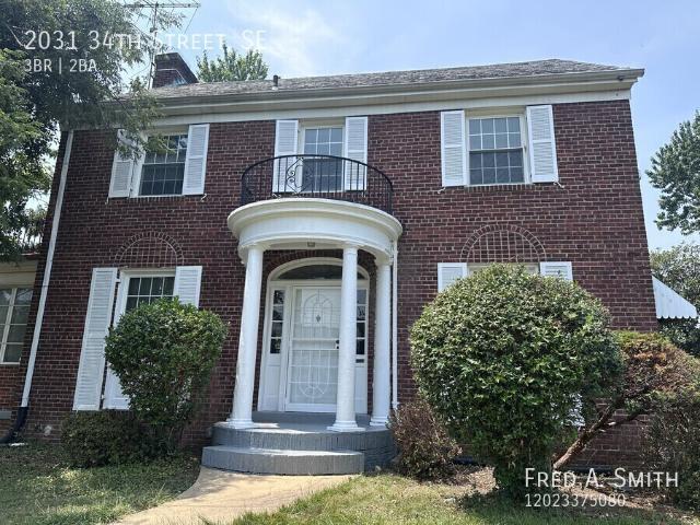3 BR, 2 BA Apartment 2031 34th Street, SE, Washington, DC 20020