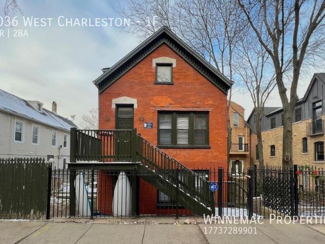3 BR, 2 BA Apartment 2036 West Charleston, Chicago, IL 60647