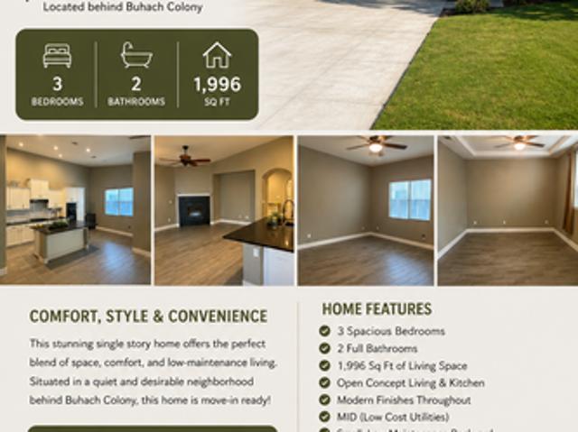 3 BR, 2 BA Apartment 2053 Canon Persido Court, City Of Atwater, CA 95301