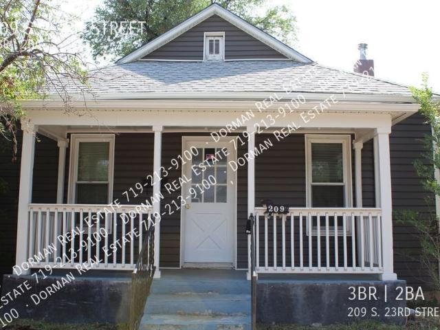 3 BR, 2 BA Apartment 209 S. 23RD STREET, COLORADO SPRINGS, CO 80904