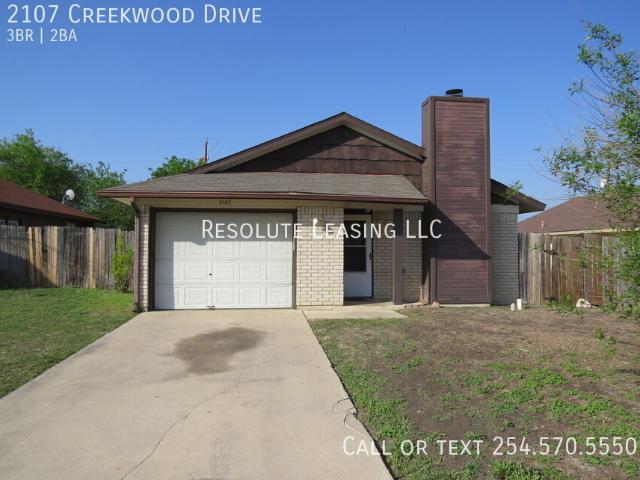 3 BR, 2 BA Apartment 2107 Creekwood Drive, Killeen, TX 76543