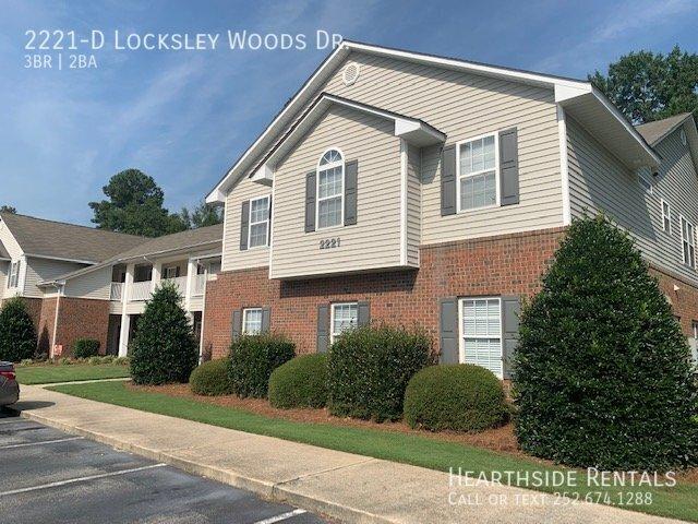 3 BR, 2 BA Apartment 2221 D Locksley Woods Dr Greenville, NC 27858