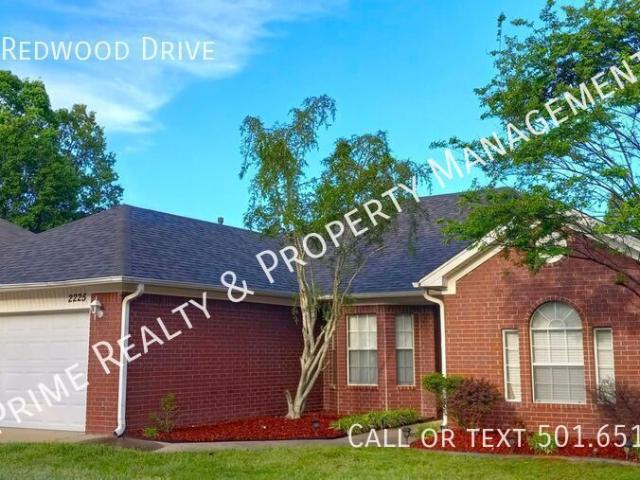 3 BR, 2 BA Apartment 2225 Redwood Drive, Benton, AR 72015
