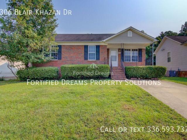 3 BR, 2 BA Apartment 2306 Blair Khazan Dr, Greensboro, NC 27405