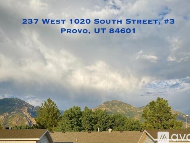 3 BR, 2 BA Apartment 237 W 1020 S St, Unit 3, Provo, UT 84601