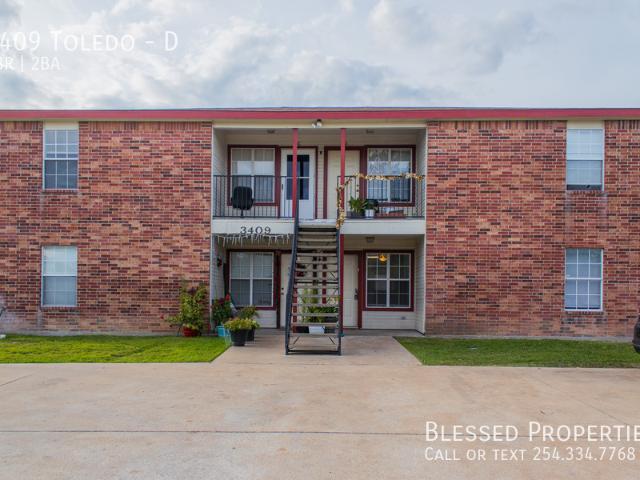 3 BR, 2 BA Apartment 3409 Toledo, Killeen, TX 76542