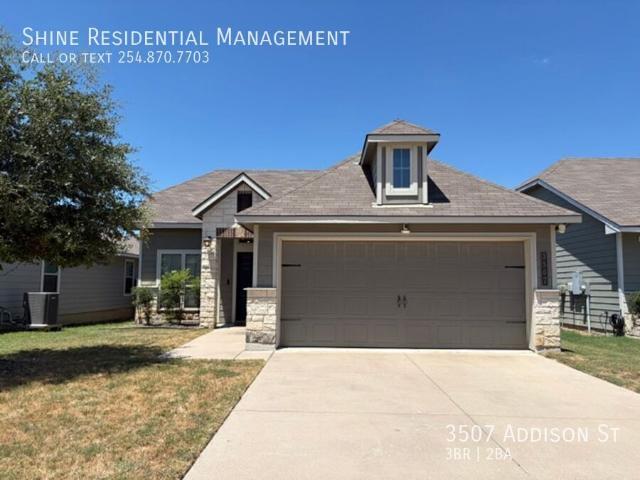 3 BR, 2 BA Apartment 3507 Addison St, Killeen, TX 76542