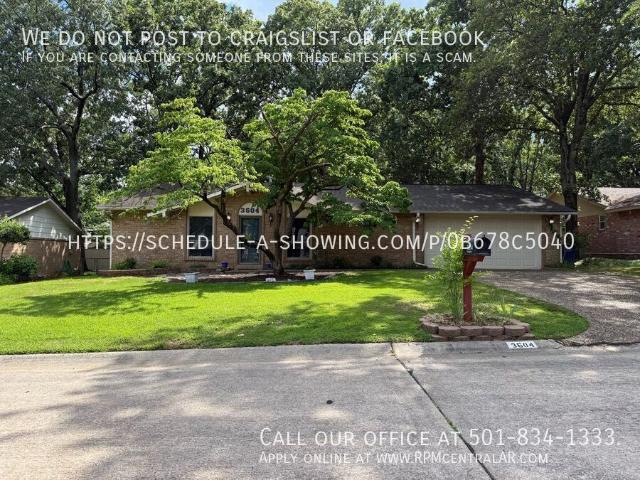 3 BR, 2 BA Apartment 3604 Royal Oak Dr North Little Rock, AR 72116