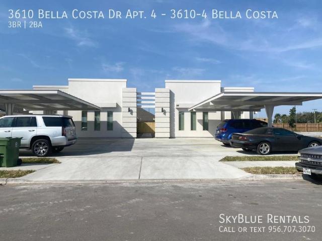 3 BR, 2 BA Apartment 3610 Bella Costa Dr Apt. 4, Weslaco, TX 78596