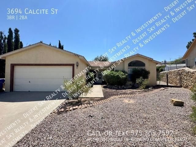 3 BR, 2 BA Apartment 3694 Calcite St, Las Cruces, NM 88012