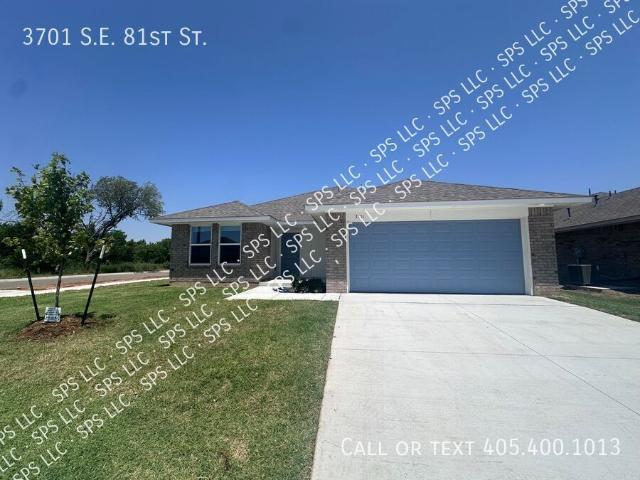 3 BR, 2 BA Apartment 3701 S.E. 81st St Oklahoma City, OK 73135