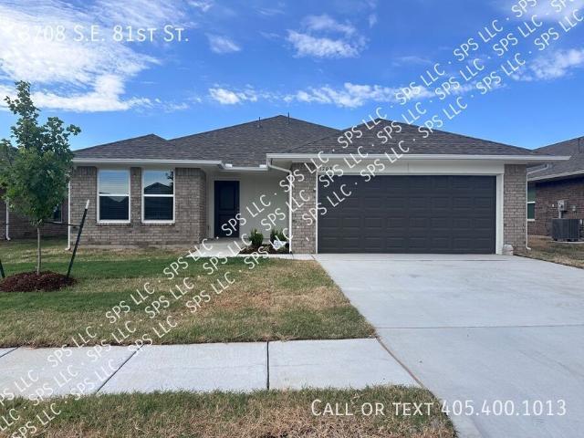 3 BR, 2 BA Apartment 3708 S.E. 81st St Oklahoma City, OK 73135