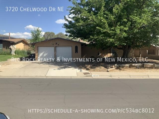 3 BR, 2 BA Apartment 3720 Chelwood Dr NE, Albuquerque, NM 87111