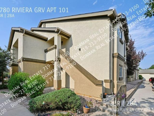 3 BR, 2 BA Apartment 3780 RIVIERA GRV APT 101, COLORADO SPRINGS, CO 80922