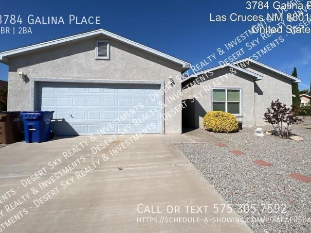 3 BR, 2 BA Apartment 3784 Galina Place, Las Cruces, NM 88012
