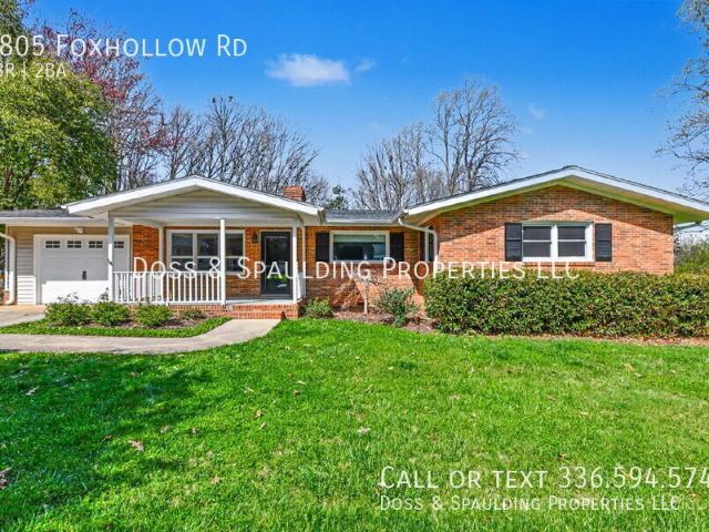 3 BR, 2 BA Apartment 3805 Foxhollow Rd, Greensboro, NC 27410