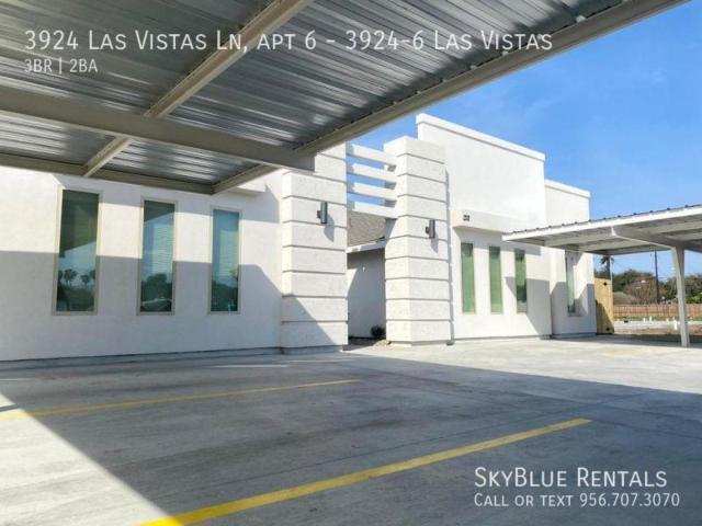 3 BR, 2 BA Apartment 3924 Las Vistas Ln, apt 6, Weslaco, TX 78596
