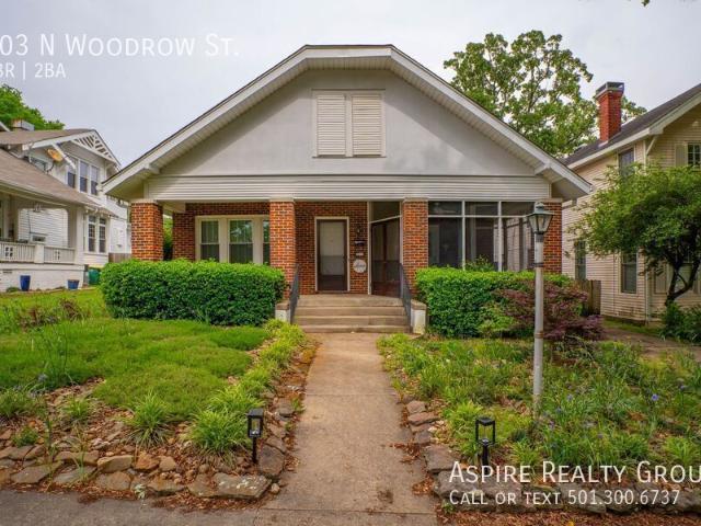 3 BR, 2 BA Apartment 303 N Woodrow St Little Rock, AR 72205
