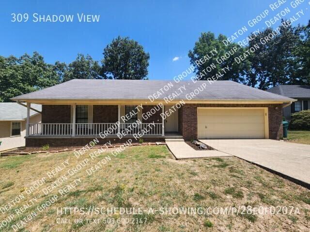3 BR, 2 BA Apartment 309 Shadow View, Little Rock, AR 72211