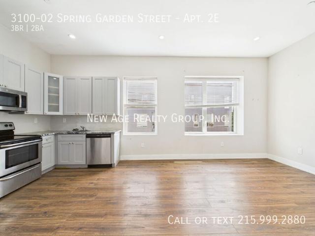 3 BR, 2 BA Apartment 3100 02 Spring Garden Street, Philadelphia, PA 19104
