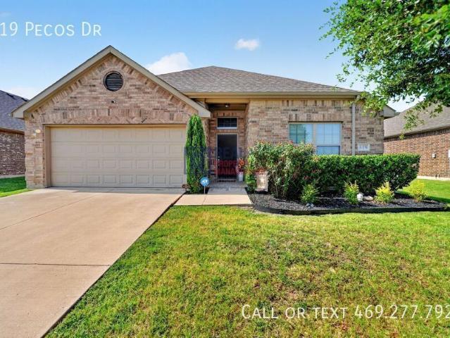 3 BR, 2 BA Apartment 319 Pecos Dr, Crandall, TX 75114
