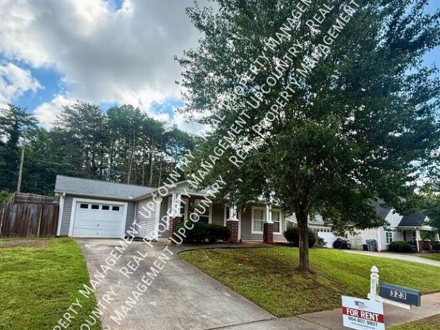 3 BR, 2 BA Apartment 323 Wilmont St, Spartanburg, SC 29306