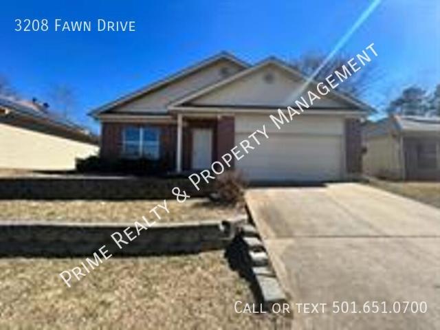 3 BR, 2 BA Apartment 3208 Fawn Drive, Benton, AR 72019
