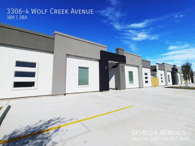 3 BR, 2 BA Apartment 3306 4 Wolf Creek Avenue, McAllen, TX 78504