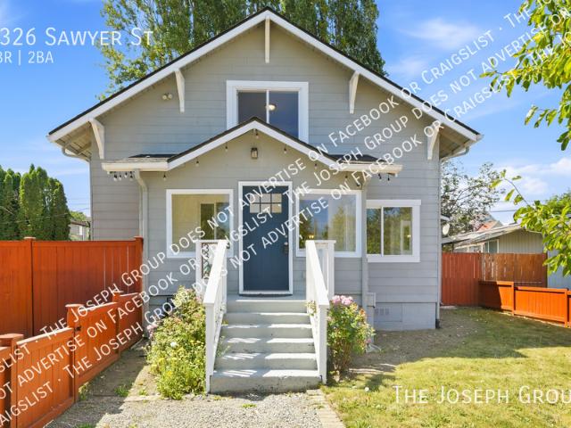 3 BR, 2 BA Apartment 3326 Sawyer St, Tacoma, WA 98418