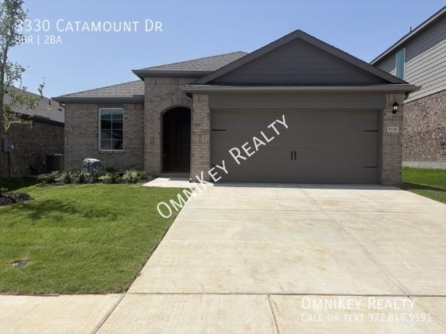 3 BR, 2 BA Apartment 3330 Catamount Dr, Sherman, TX 75090