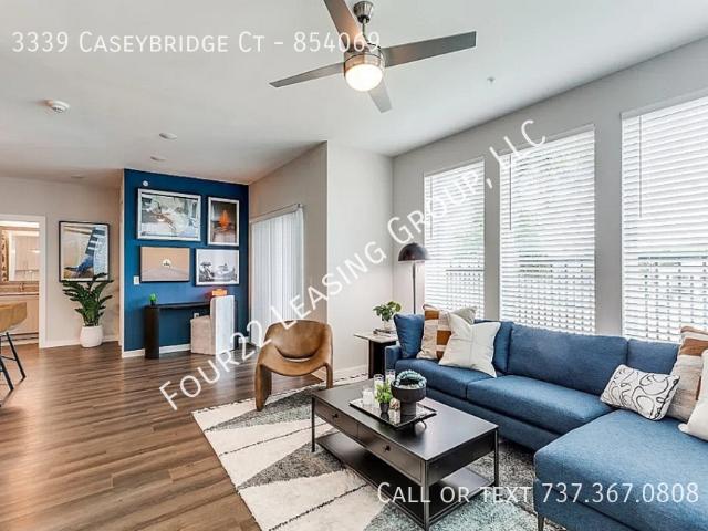 3 BR, 2 BA Apartment 3339 Caseybridge Ct, Austin, TX 78744