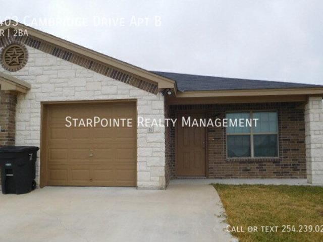 3 BR, 2 BA Apartment 4403 Cambridge Drive Apt B, Killeen, TX 76549
