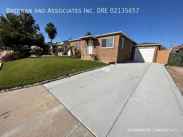 3 BR, 2 BA Apartment 445 Rachael Ave, National City, CA 91950