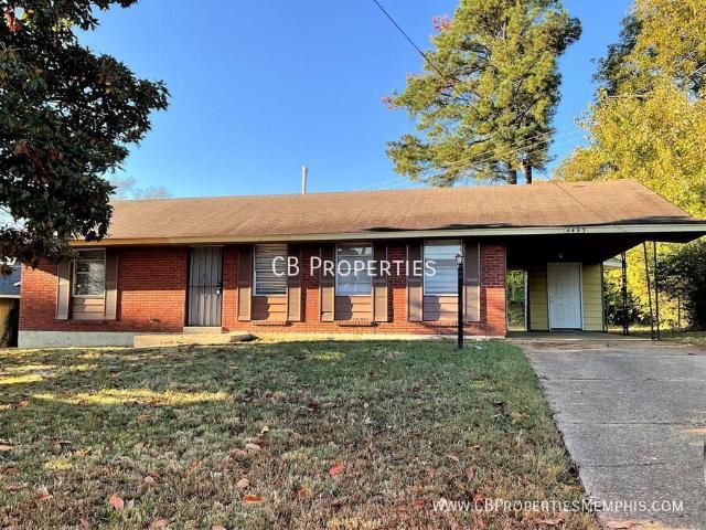 3 BR, 2 BA Apartment 4493 Westmont Rd, Memphis, TN 38109
