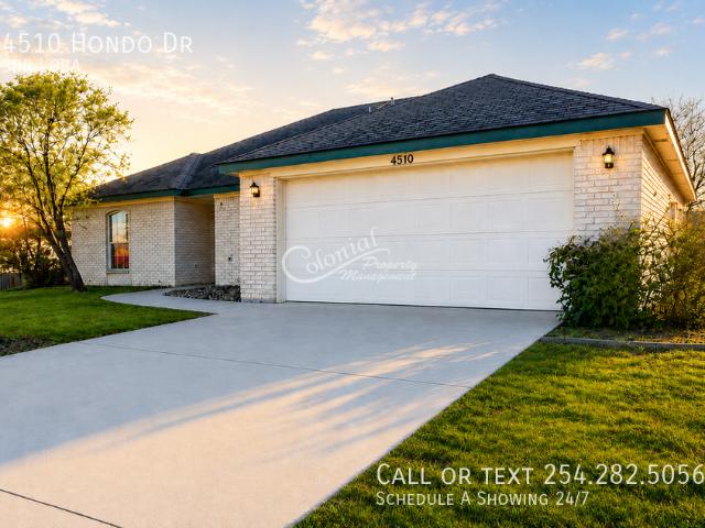 3 BR, 2 BA Apartment 4510 Hondo Dr, Killeen, TX 76549
