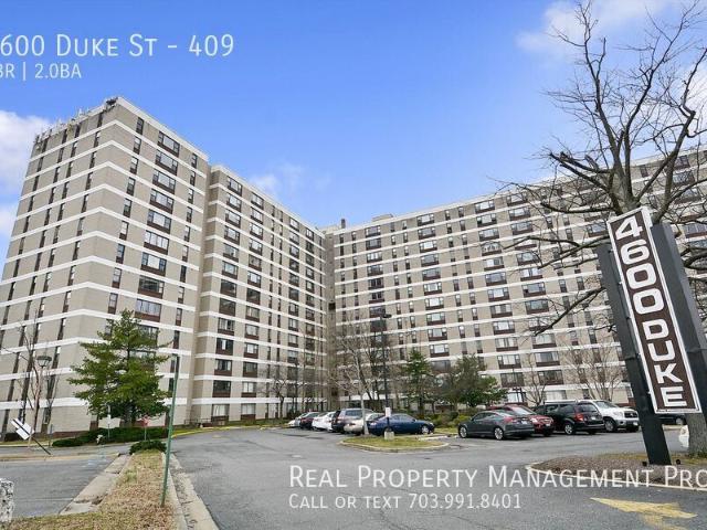3 BR, 2 BA Apartment 4600 Duke St, Alexandria, VA 22304