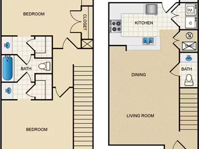 3 BR, 2 BA Apartment 4611 E Houston St Unit 2705, San Antonio, TX 78220