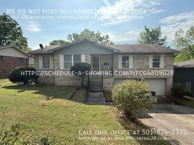 3 BR, 2 BA Apartment 4612 N Cypress St, North Little Rock, AR 72116