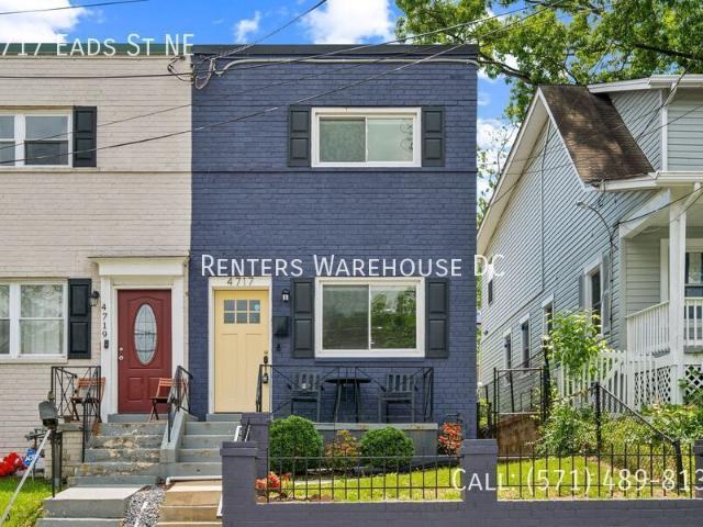 3 BR, 2 BA Apartment 4717 Eads St NE, Washington, DC 20019