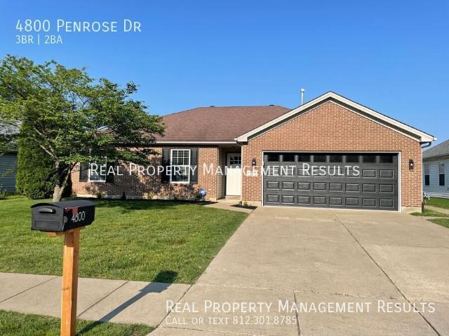 3 BR, 2 BA Apartment 4800 Penrose Dr, Newburgh, IN 47630
